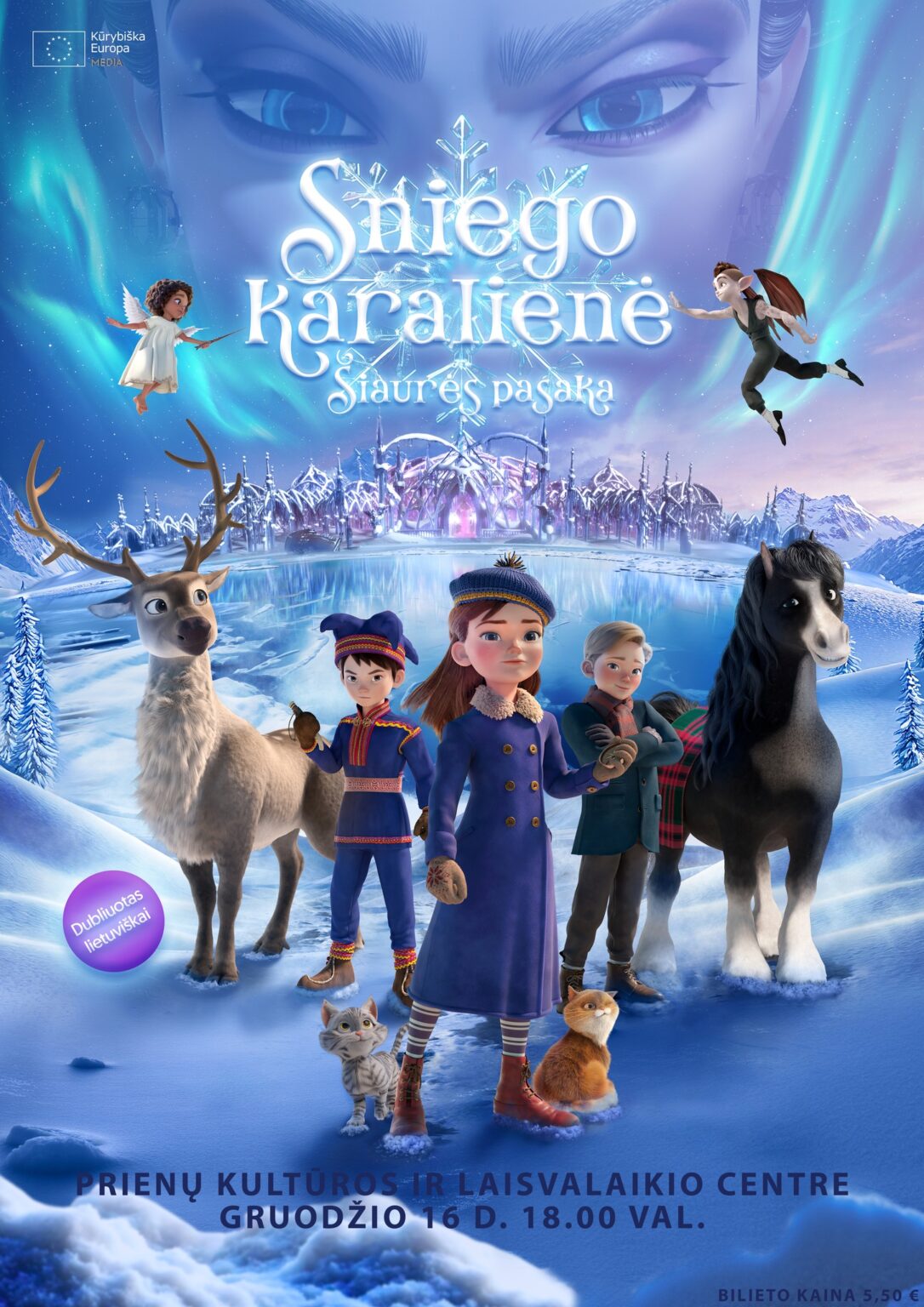 Animacinis kino filmas „Sniego karalienė: Šiaurės pasaka“ - PRIENŲ ...
